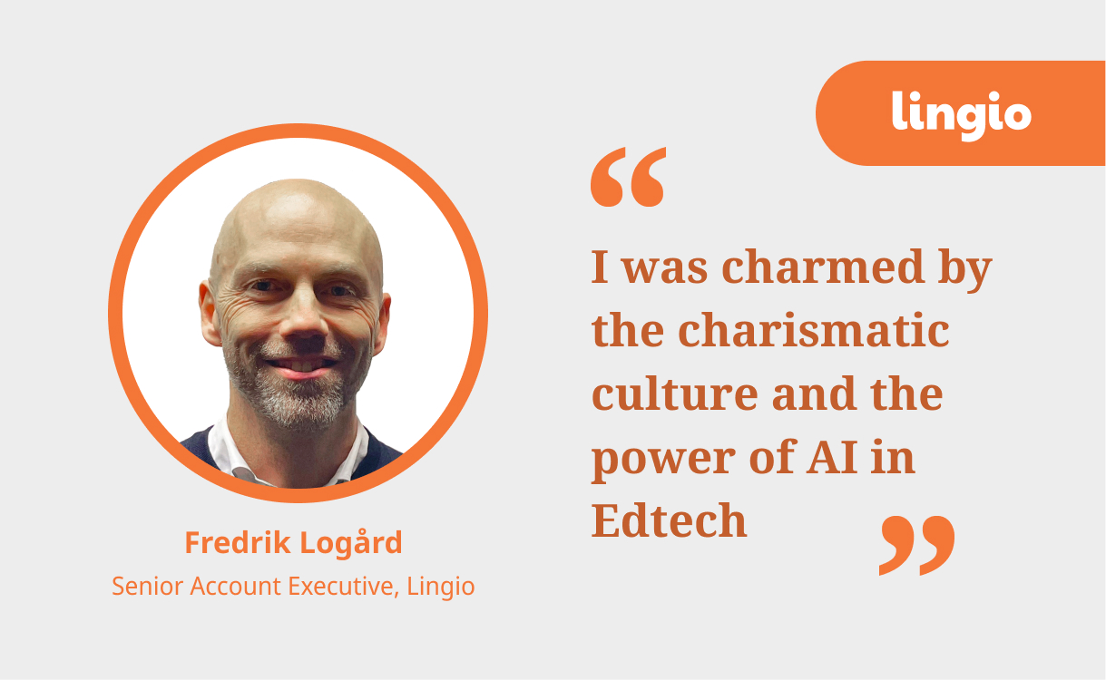 An interview with Lingio's Fredrik Logård